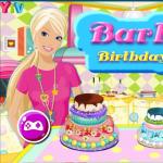 Play Barbies Birthday Cake game online at Y8