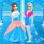 Play Elsa Prom Dress Up game online at Y8