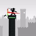 Javelin Fighting – Practicing shooting skill to become the best ninja!