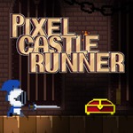 Play Pixel Castle Runner game online at Y8